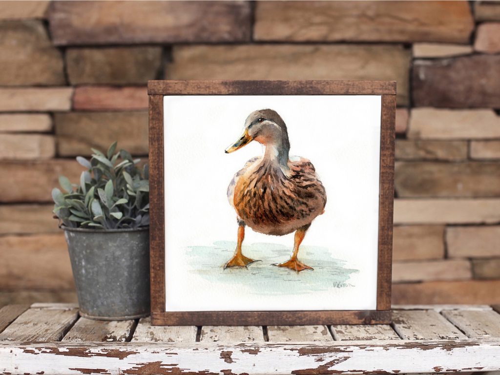 'Molly' Mallard - Marie Brown Fine Art